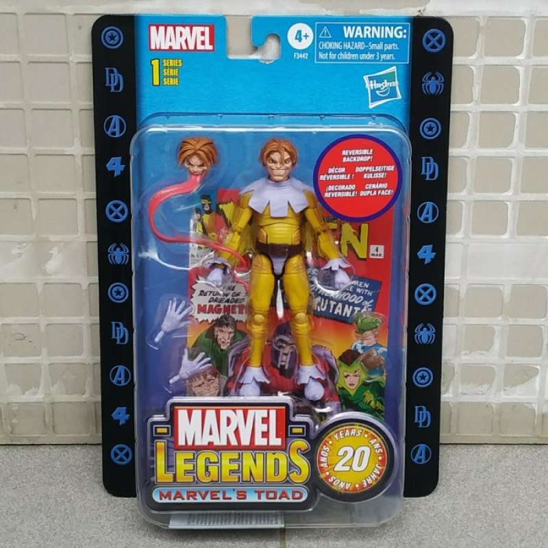 Promo HASBRO MARVEL LEGENDS 20TH ANNIVERSARY TOAD X-MEN XMEN TOYBIZ ...