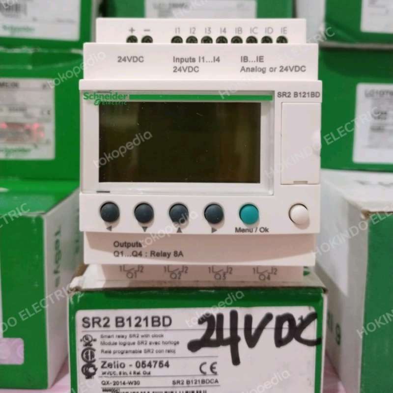 Jual SMART RELAY ZELIO SCHNEIDER SR2B121BD 24VDC SCHNEIDER di Seller ...