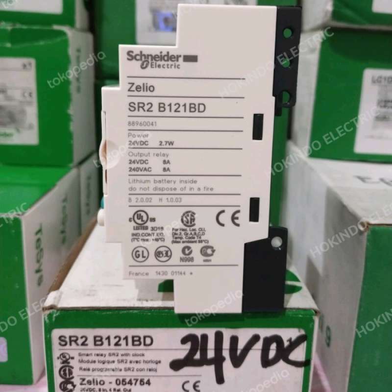 Jual SMART RELAY ZELIO SCHNEIDER SR2B121BD 24VDC SCHNEIDER di Seller Himaga Store - Kalibata ...