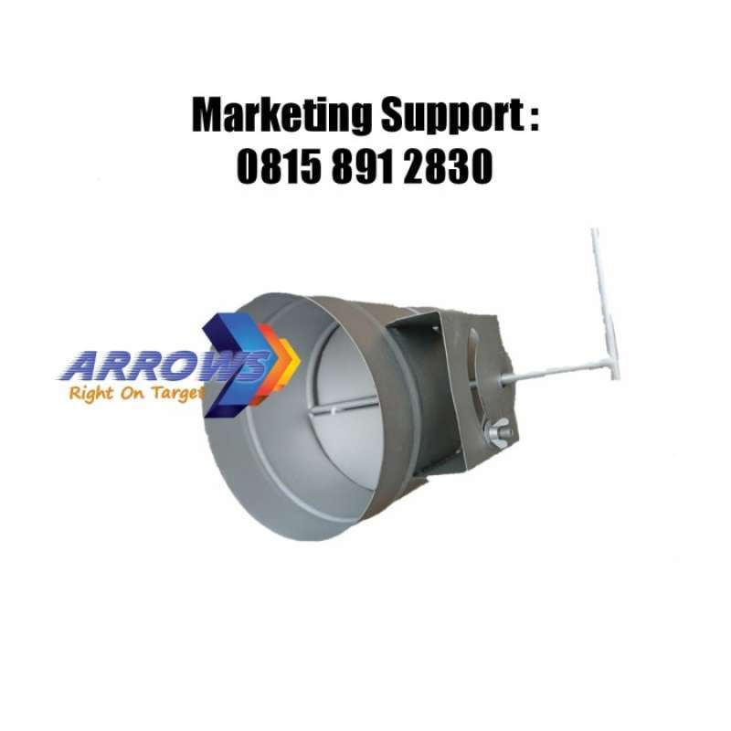 Jual Damper Angin 6 inch Damper Udara 6 Volume Damper 6 inch Damper ...