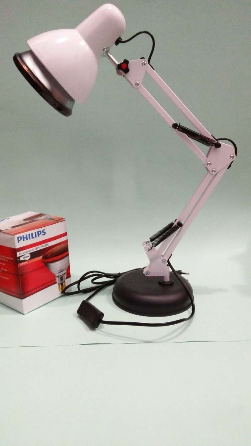 Promo Lampu Infrared Philips + Tiang Duduk / Lampu Terapi Infra Merah ...