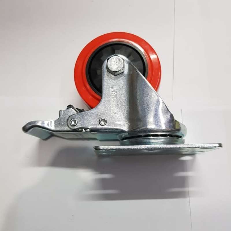Jual Roda Trolley Pu 03 RHJ Tw 3 inch (hidup+rem ) di Seller Himaga ...