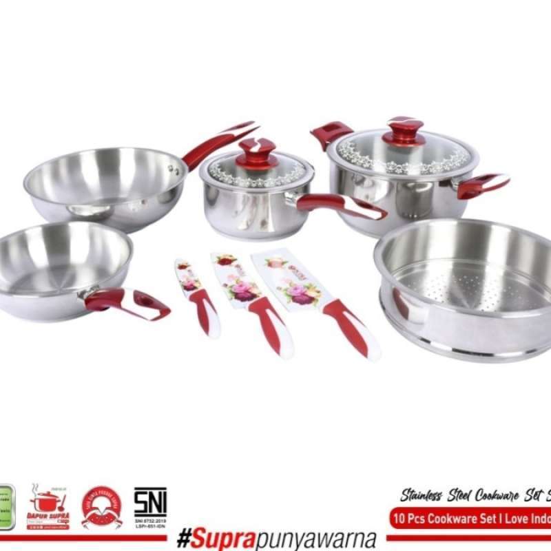 Promo alat masak satu set supra - panci dan pisau satu set merk supra ... Promo alat masak satu set supra - panci dan pisau satu set merk supra ...