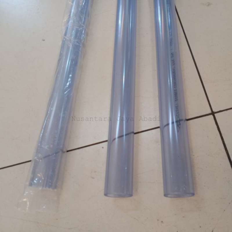 Promo Pipa Pvc Transparan 1 1/4 Inchi - Pipa Pvc Clear - Pipa Pvc ...