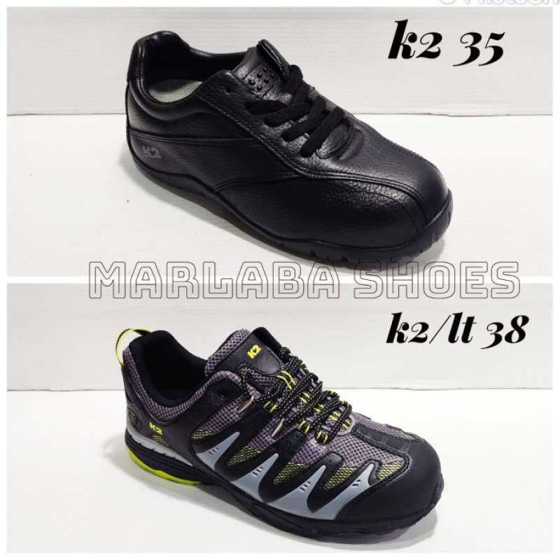Promo Sepatu Safety Shoes K2 Pendek Standar Internsional Diskon 23% Di ...
