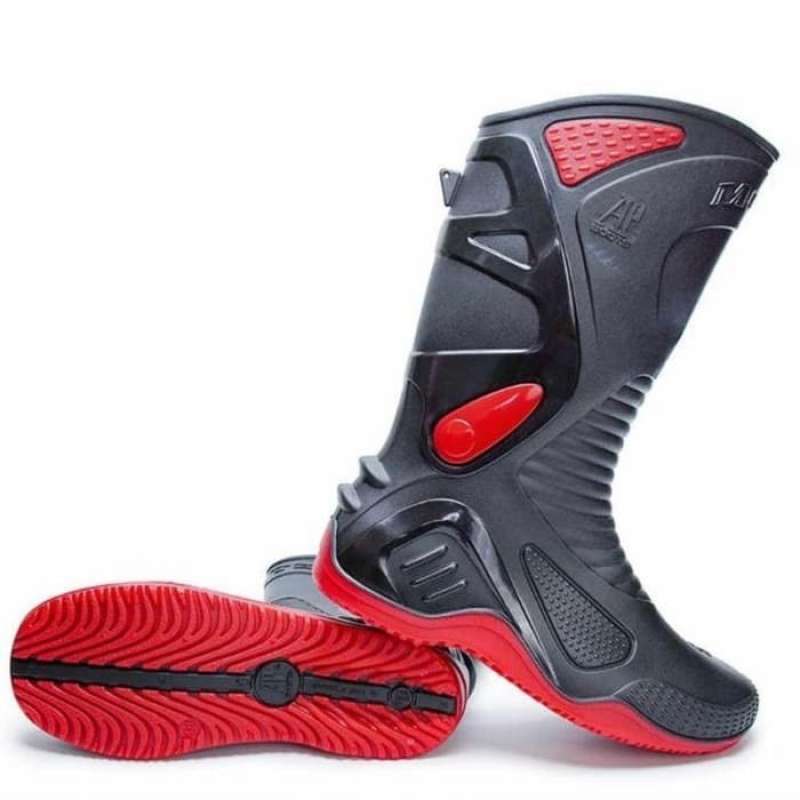 Promo Boot Safety Ap Moto 2 Sepatu Boot Karet Hitam Diskon 23% Di ...