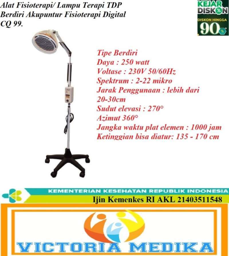 Promo Alat Fisioterapi Lampu Terapi Standing Tipe Cq99/ Terapi Saraf ...