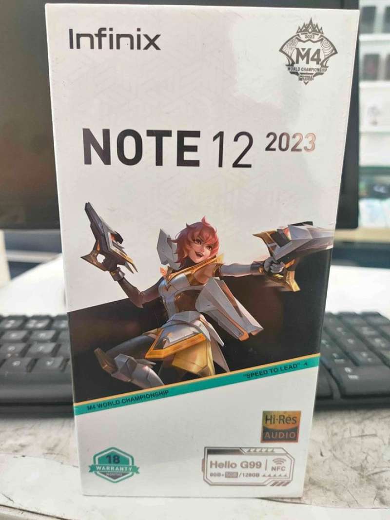 Promo Infinix Note 12 2023 8gb/128gb 8gb/256gb New Original Garansi ...