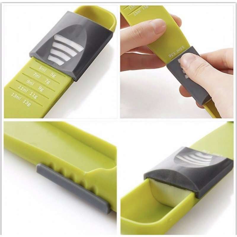 Promo Sendok Takar Bumbu Model Geser Sliding Measuring Spoon Wmo Bc77 ...