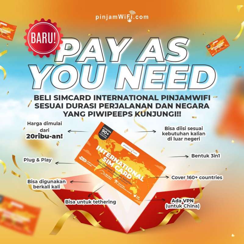 Jual Pinjam Wifi Sim Card Top Up Harian - Southeast Asia 6 - 500mb/day ...