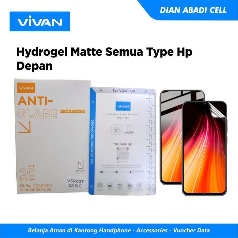 Jual Hydrogel Vivan Crystal Matte Vsp03t Di Seller Dian Abadi Cellular ...
