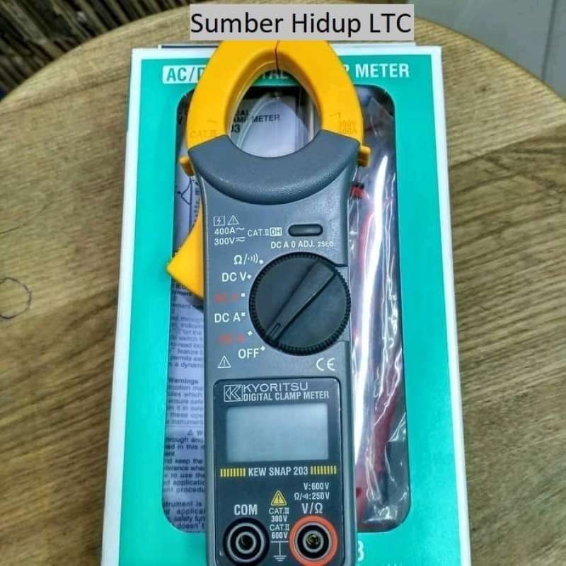 Promo Kytsu 203 Ac dc digital clamp meter KT 203 kew tech KT203 Diskon ...