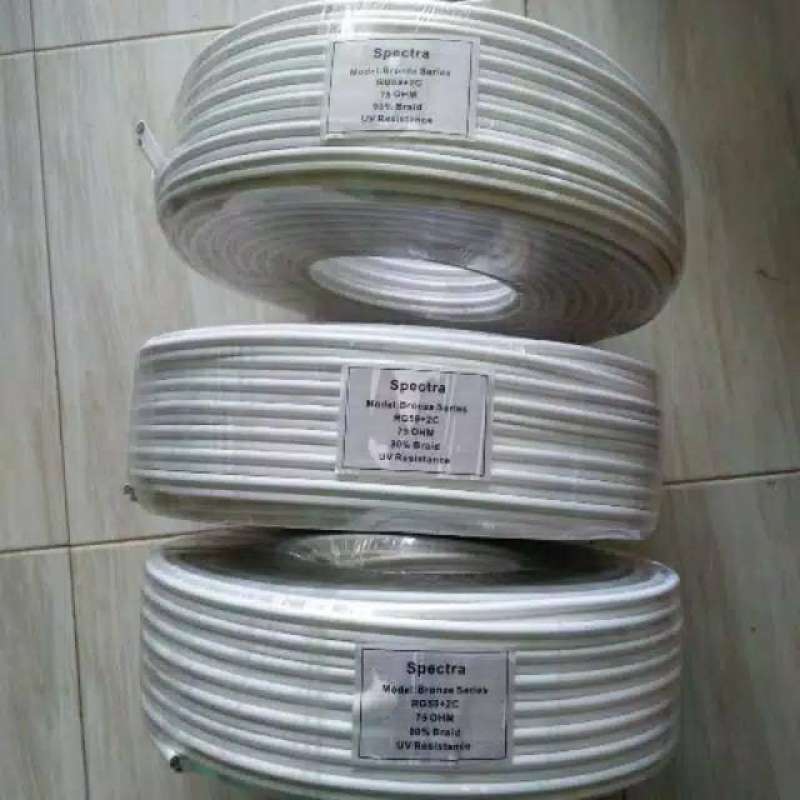 Promo Kabel Rg59 + Power Kabel Cctv 100 Meter Spectra Diskon 23% Di ... Promo Kabel Rg59 + Power Kabel Cctv 100 Meter Spectra Diskon 23% Di ...