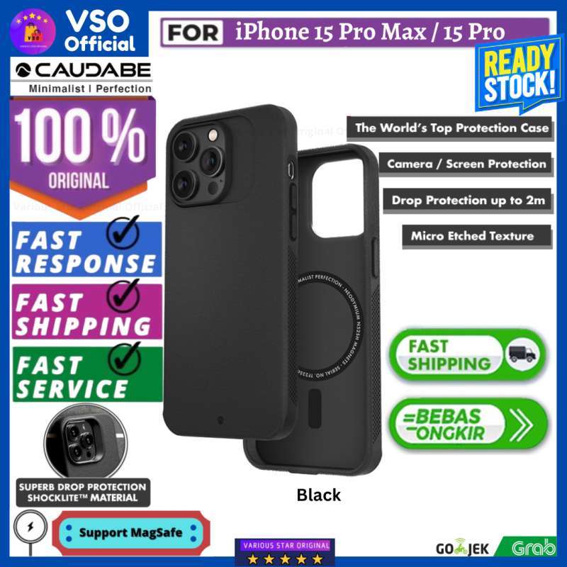 Promo Original Case iPhone 15 Pro / Max Caudabe Synthesis Magnetic ...