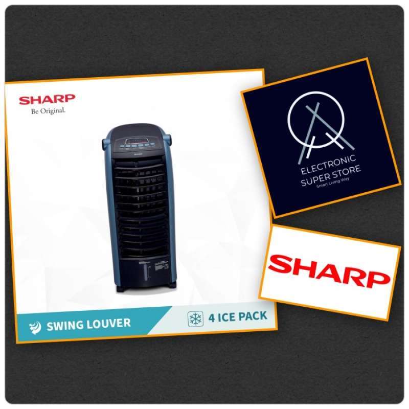 Promo Air Cooler 6l Sharp Pj-a36ty Remote Control Super Low Watt Diskon ...