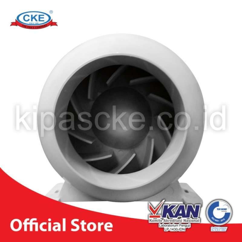Promo Duct Inline 4 CDI-100B-NB CKE Fan Blower Booster Hisap Udara ...