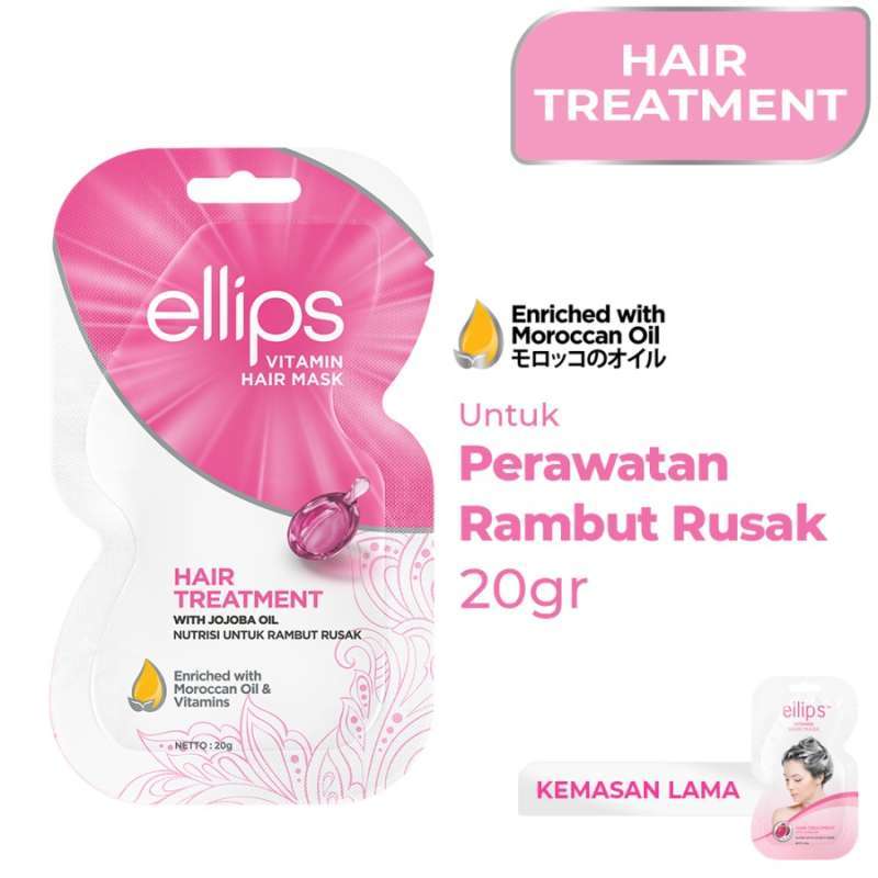 Jual Ellips Hair Mask Sachet 20gr - Hair Repair Di Seller ...