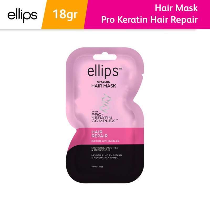 Jual Ellips Hair Mask Sachet 20gr - Hair Repair Di Seller ...