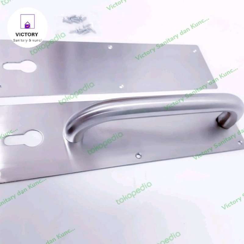 Jual Tarikan Plat Push Pull Handle Pintu Push Plat Stainless Steel di ...