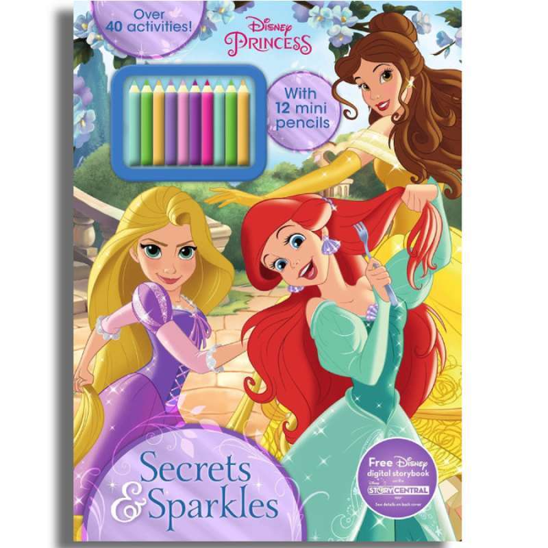 Jual Disney Princess Secrets & Sparkles Activity Book di Seller Pilihan ...