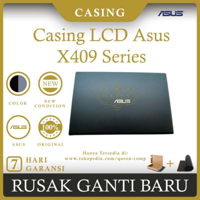 Promo Casing Cover Lcd Laptop Asus X409 Series Original Diskon 23% Di Seller Gugiyu Store ...