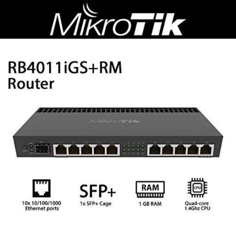 Jual Mikrotik RB4011iGS+RM Routerboard di Seller GOLDEN CASUARINA ...