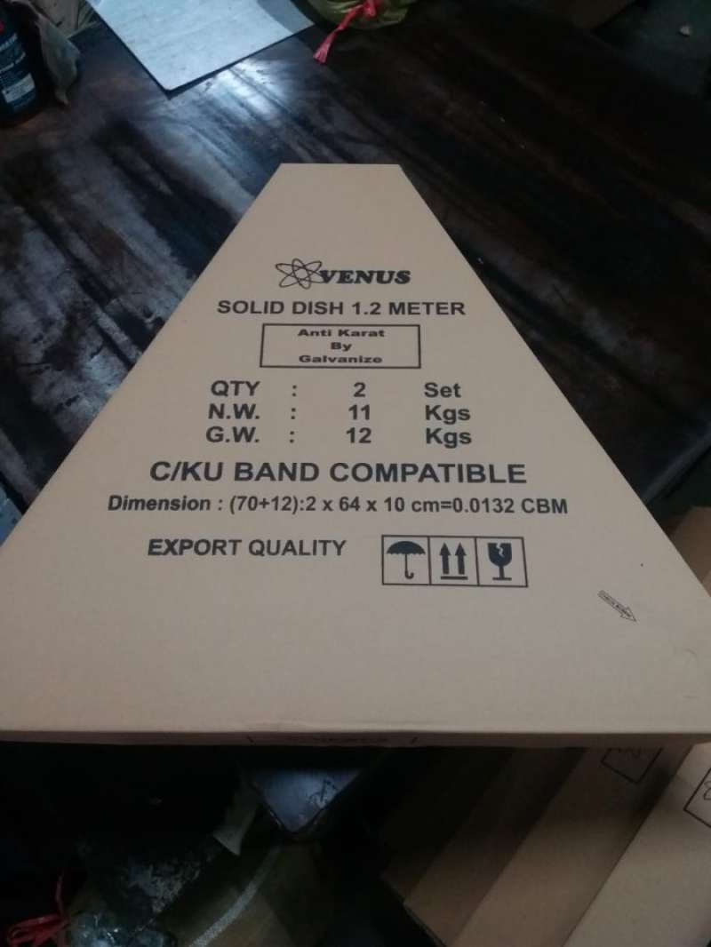 Jual Dish Venus Parabola 4 Feet / 120 Cm Bahan Galvanis Anti Karat Di ...