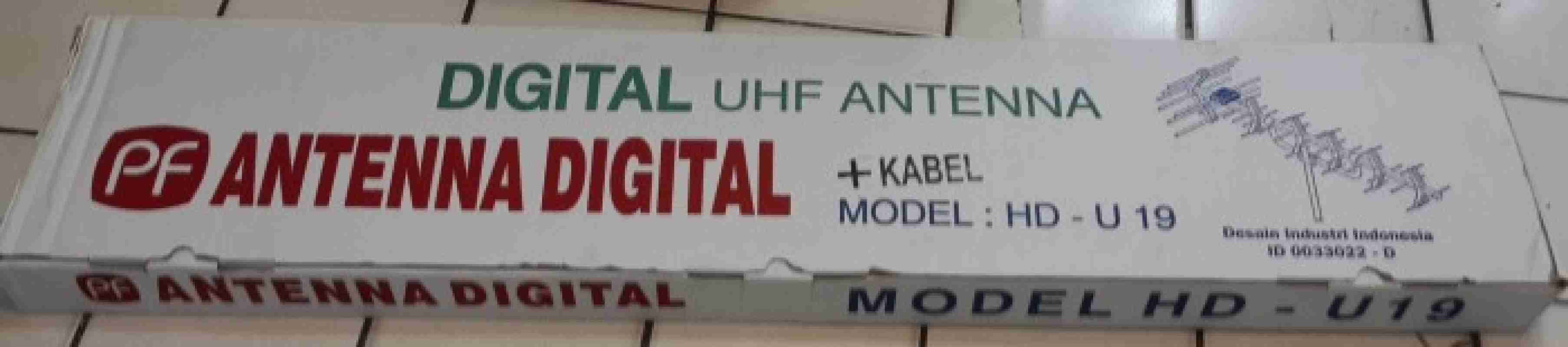 Jual Antena Tv Luar Merk Pf Yagi Digital Dan Analog Type Hdu-19 - High ...