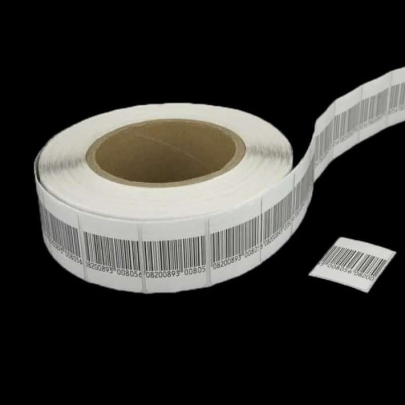 Promo RF Label Stiker Checkpoint Sensormatic - barcode A9 TERBAIK ...