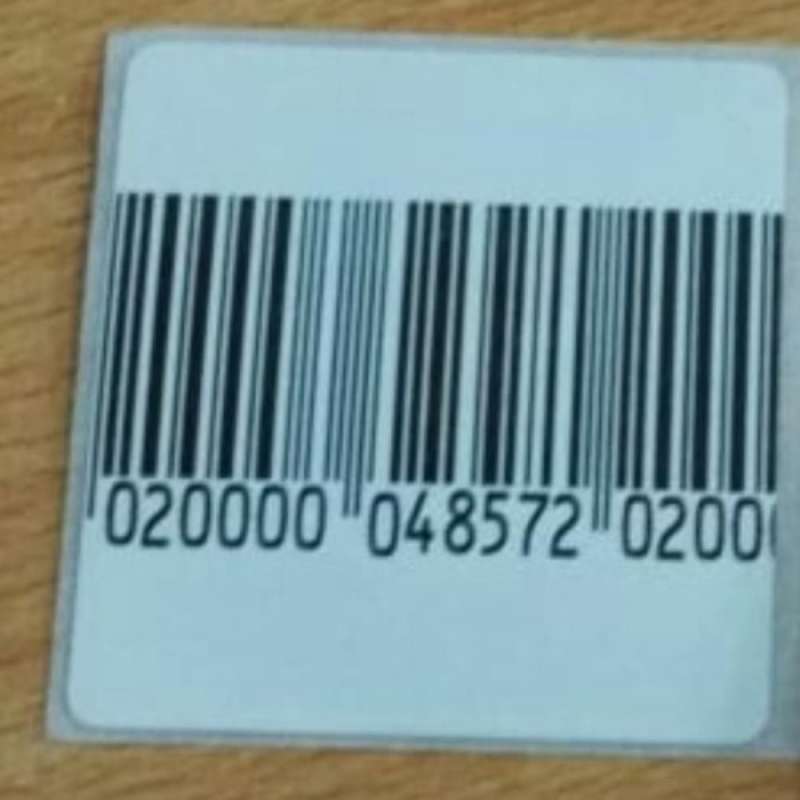 Promo RF Label Stiker Checkpoint Sensormatic - barcode A9 TERBAIK ...