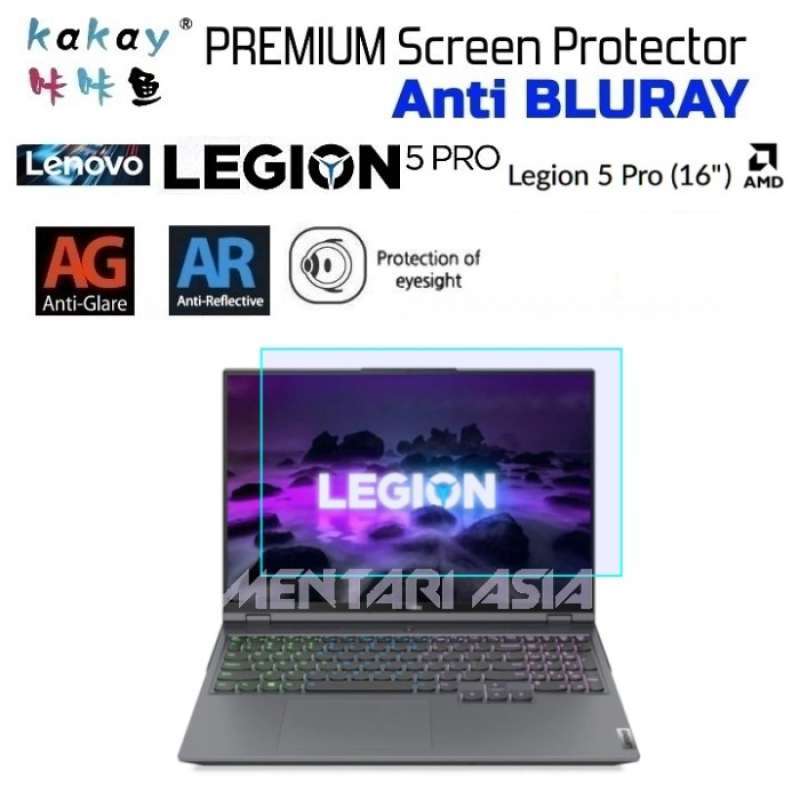 Promo Screen Protector Lenovo Legion 5 Pro-16 - Kakay Premium Anti Blu ...