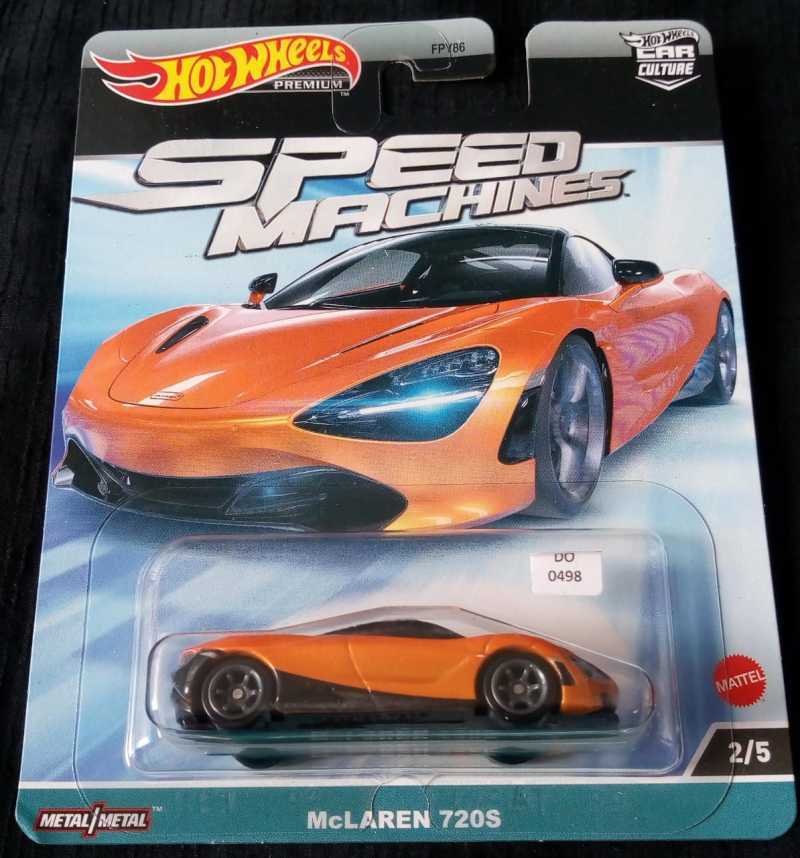 Jual Hot Wheels - Mclaren 720s Speed Machines Orange Di Seller ...