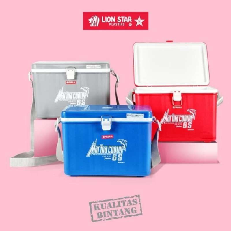 Promo Lion Star Cooler Box Tempat Es Batu Marina 6S 5.5 Liter Diskon 29 ...
