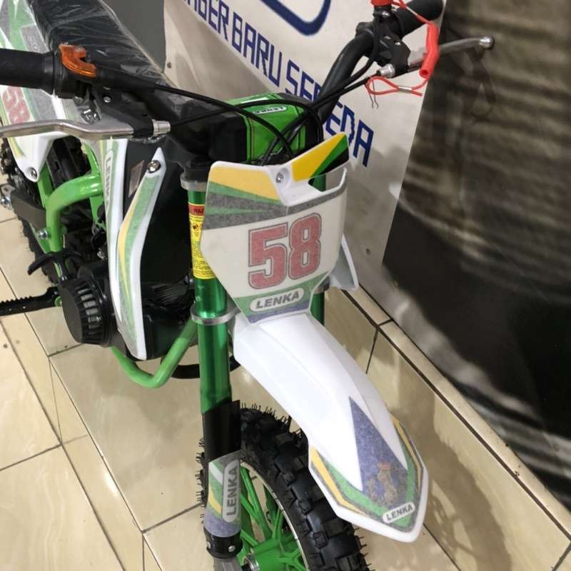 Promo Motor Trail Mini Lenka 58 50 Cc 2 Tak Diskon 9% Di Seller Ababa ...