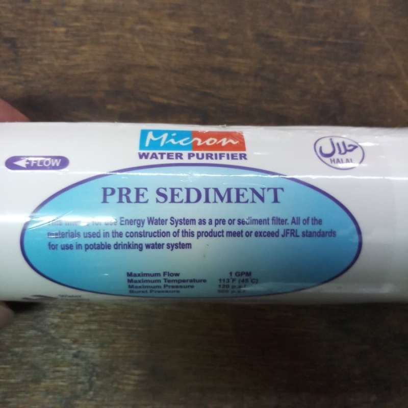 Promo Pre Sediment Filter Micron Big Besar Kapsul RO Reverse Osmosis ...