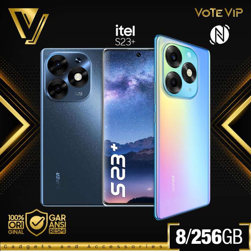Jual Itel S23 Plus 8/256 Garansi Resmi Itel Indonesia Di Seller Vote ...