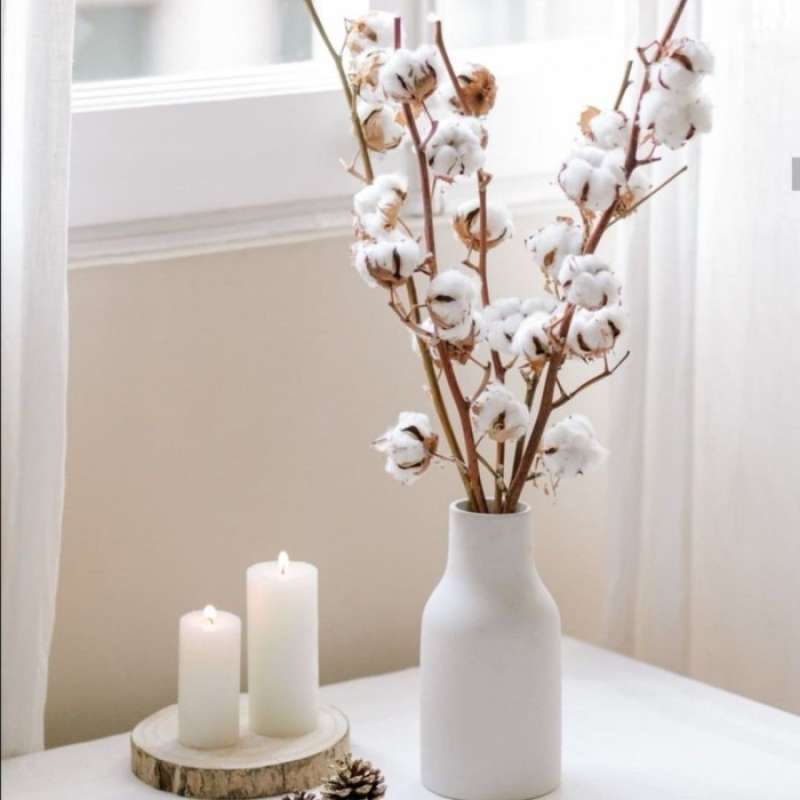 Jual Vas Bunga Meja Kantor | Hiasan Meja |bunga Estetik | Aesthetic ...