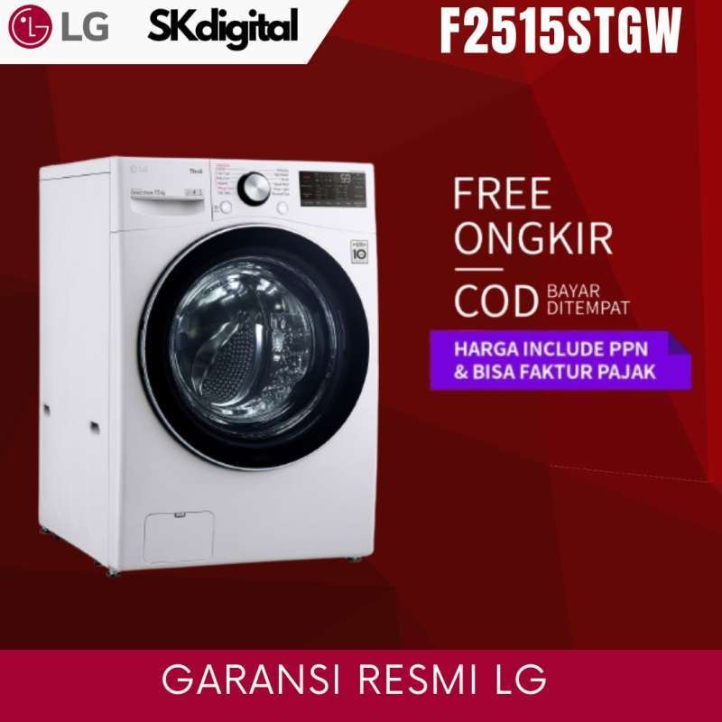 Promo Lg F2515stgw Mesin Cuci Front Loading Ai Dd™ & Turbowash™ 15kg Diskon 1% Di Seller ...