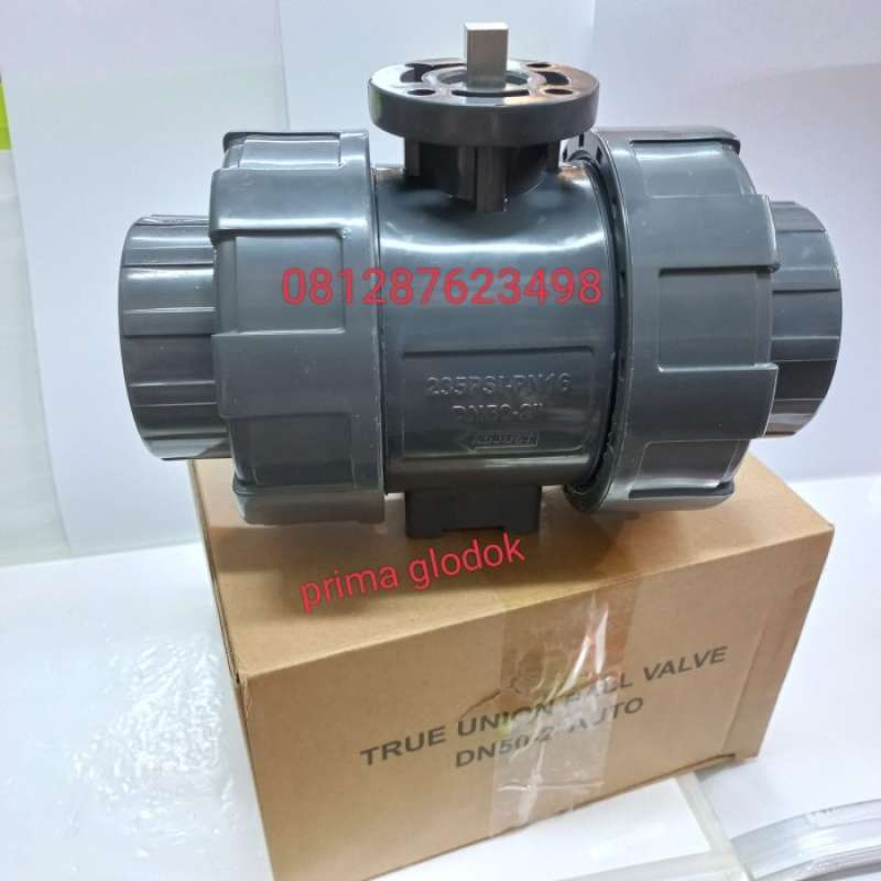 Promo BALL VALVE PVC MOUNTING 2INCH/MOUNTINGPAD BALL VALVE PVC 2INCH ...