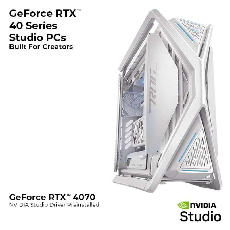 Jual Pc Geforce Rtx Studio Myth Asus Rog White Edition Geforce Rtx 4070 ...