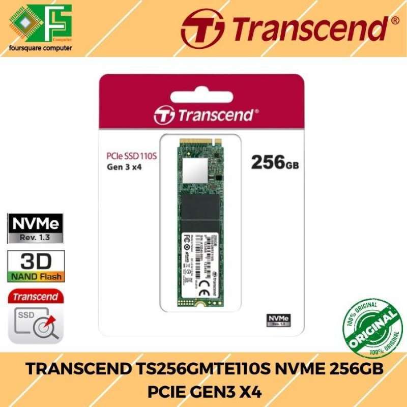 Jual Ssd M.2 Nvme Transcend 256gb Nvme Pcie Gen 3 X4 Di Seller ...