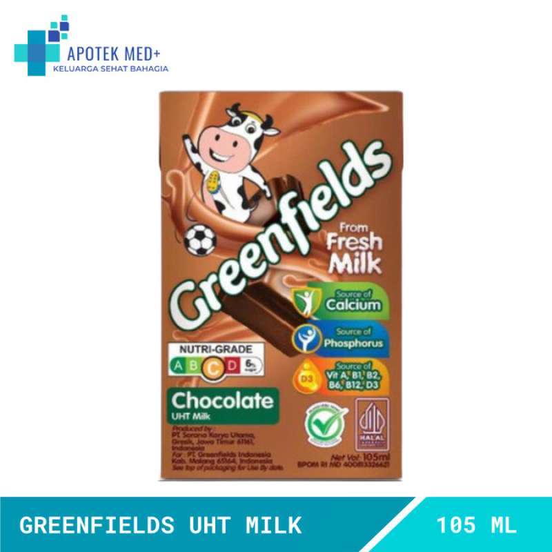 Jual Greenfields Uht Milk 105 Ml Full Cream Chocomalt Strawberry Greenfield - Chocomalt Di ...