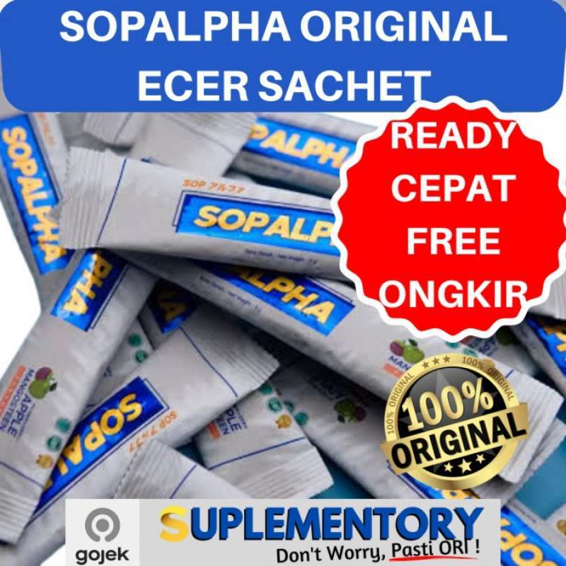 Promo Ecer 9 Sachet Sachet Sop Alpha Sopalpha Apple Stem Cell Alfa Alpa ...