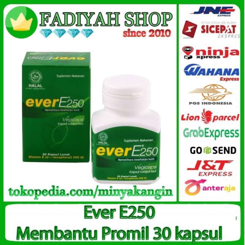 Promo Kapsul Ever E250 Konimex Nutrisi Kulit dan Kesuburan Kandungan Diskon 33% di Seller Jaya ...