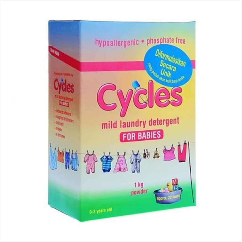 Promo Cycles Laundry Detergent 1kg Diskon 33% Di Seller Danmart ...