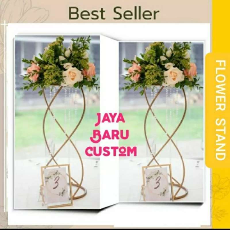 Promo Standing Pot Bunga Besi Aesthetic / Standing Aesthetic Besi ...