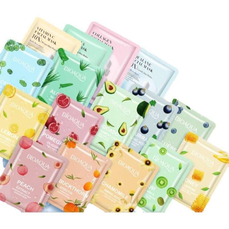 Jual Bioaqua Sheet Mask Masker Wajah Muka Bioaqua Di Seller Graha ...