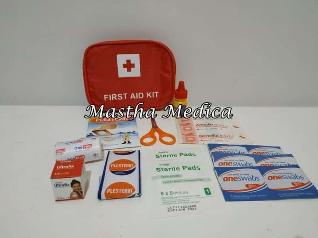 Promo First Aid Bag Kit P3k Isi Alat Perawatan Luka Kecelakaan Lengkap ...