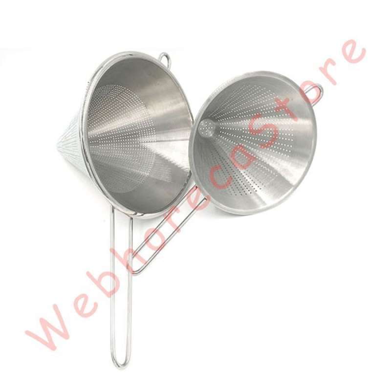 Promo Kitchen Conical Strainer 16cm Heavy Duty/ Saringan Sop Stainless ...
