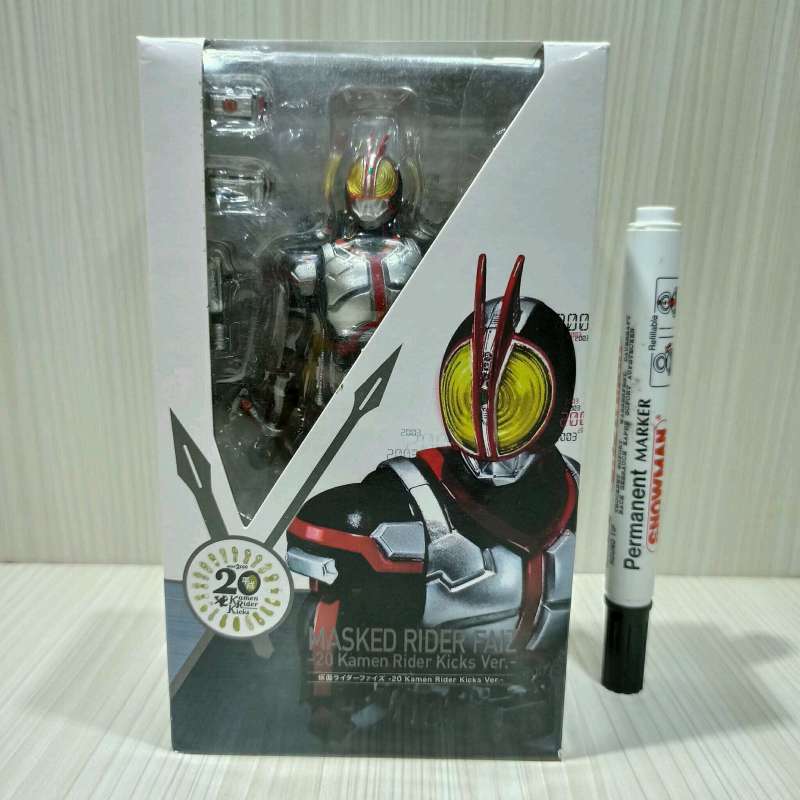 Jual mainan action figure shf kamen rider faiz rabbit tank form 20 ...